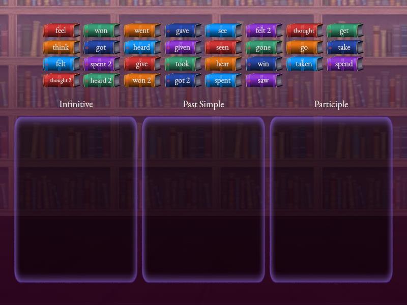 3 forms - Categorize