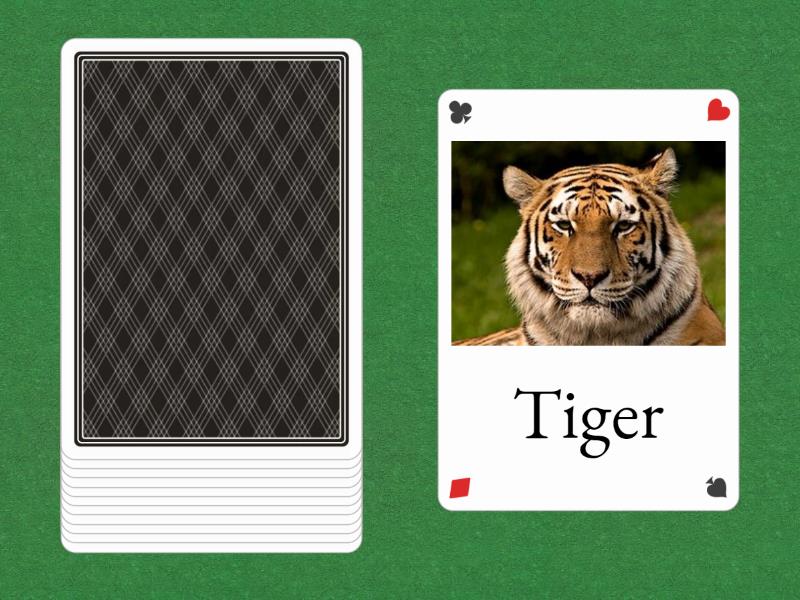 Animals - Speaking cards