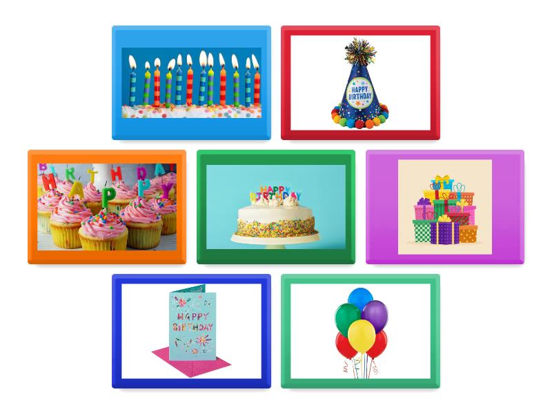 G1 Birthday - Flip tiles