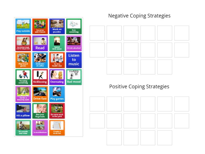 Coping Skills - Group sort