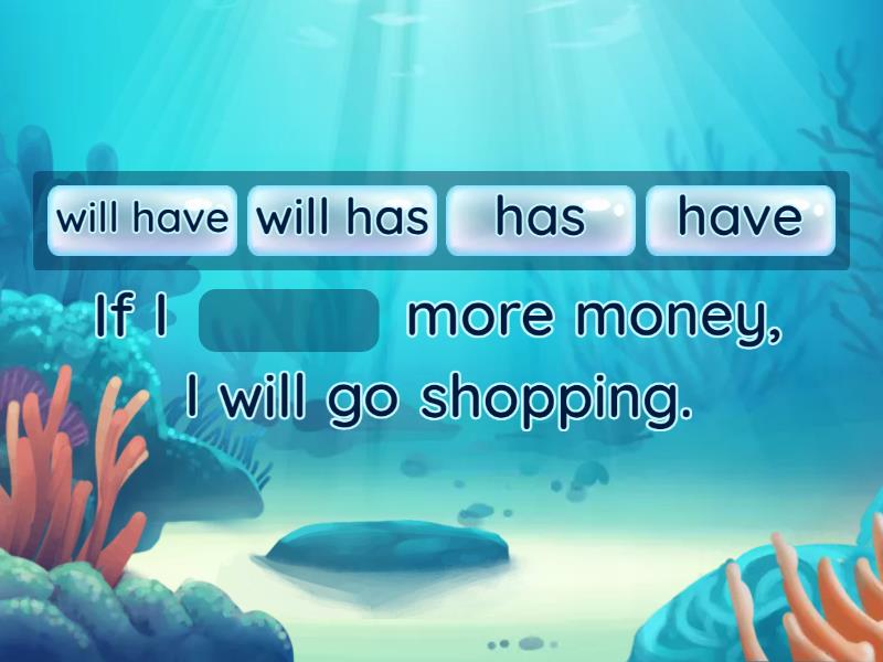 First Conditional - Palabra perdida