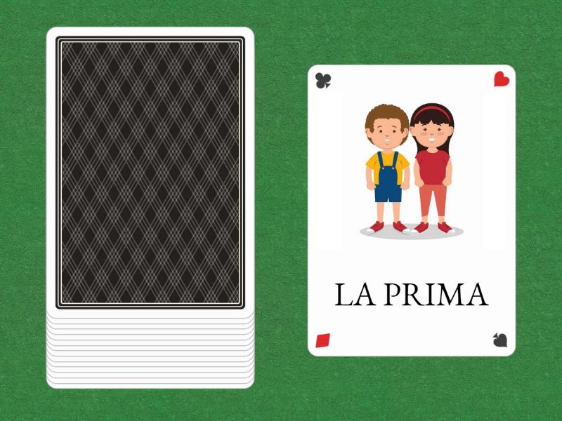 LA FAMILIA CARDS - Random cards