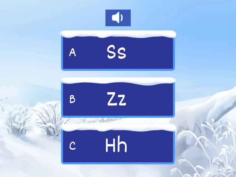 Aa~Zz Letter sound (Phonics) - Test