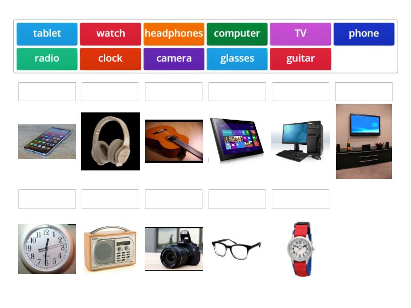 AS2 U3 Our things - Match up