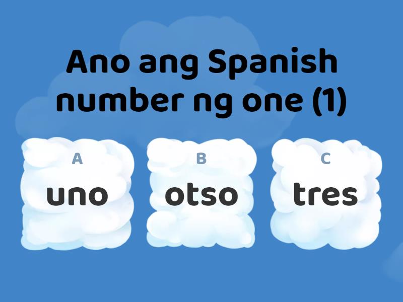 Lesson 4 Unit 1 Cardinal Numbers - Quiz