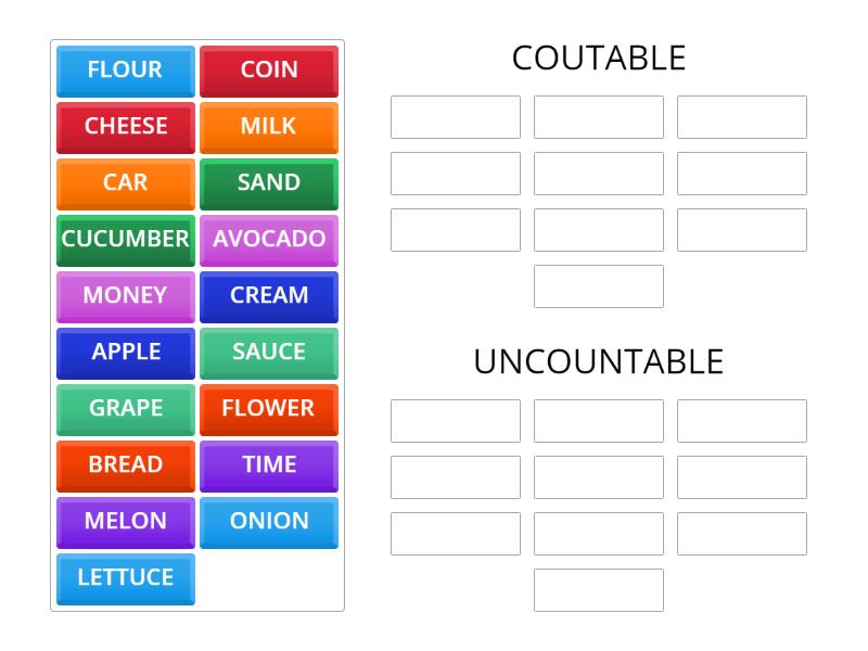 QUANTIFIERS B1 PLUS - Group sort