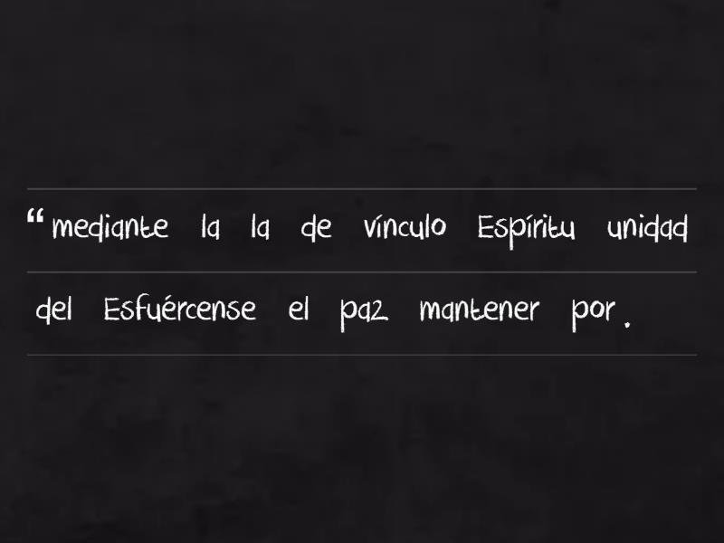 Lección 07 Versículo de Memoria: Secundaria - Unjumble