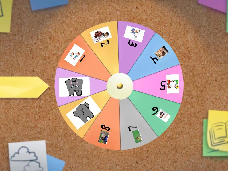 HELLO OR GOOD BYE? - Random wheel