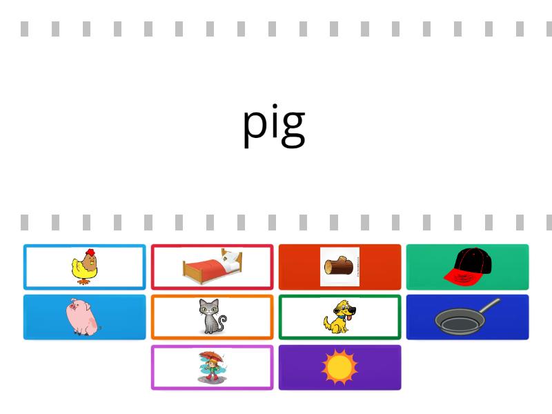 Clements Sight Word Game - Find the match