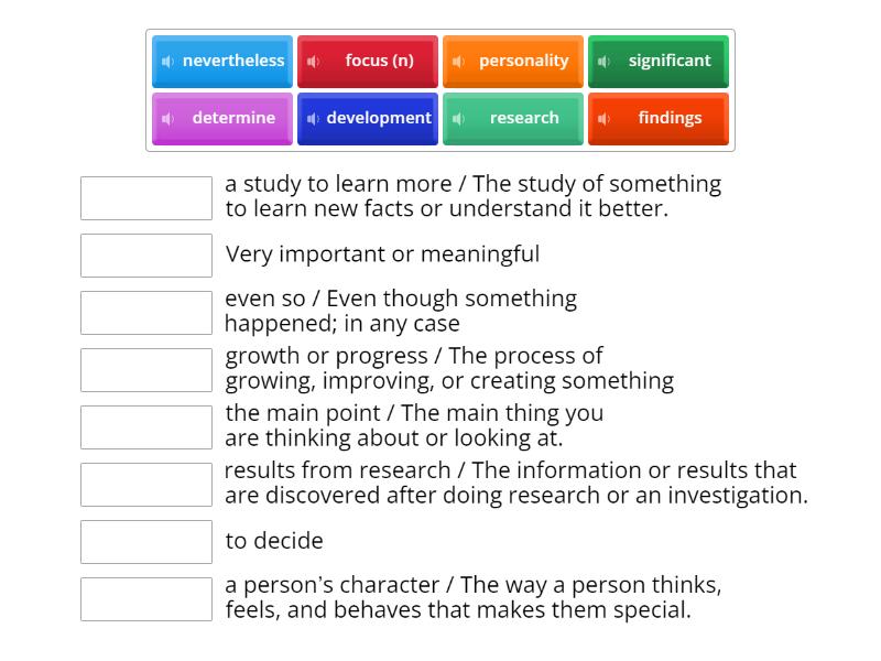 p.8, Definitions, Revised Gateway to Module E - Match up