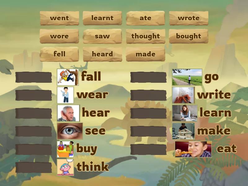 Irregular verbs FF4 unit 3 - Match up