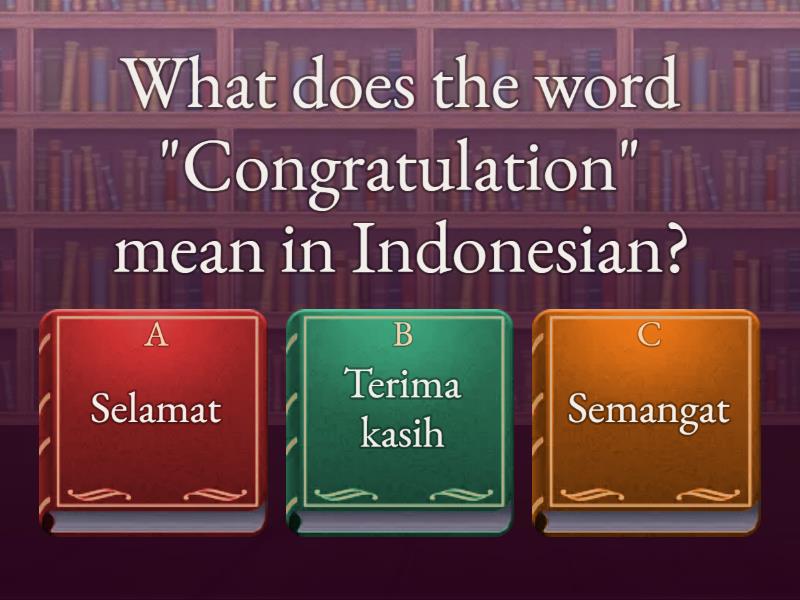 Congratulations - Quiz