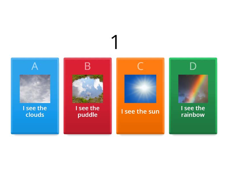 A - the rainstorm RAZ - Quiz