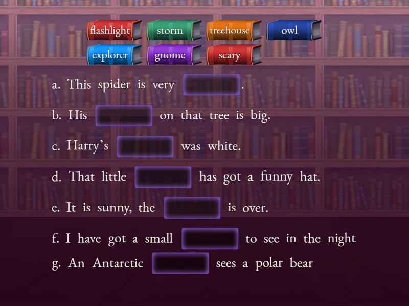 paddington - Complete the sentence