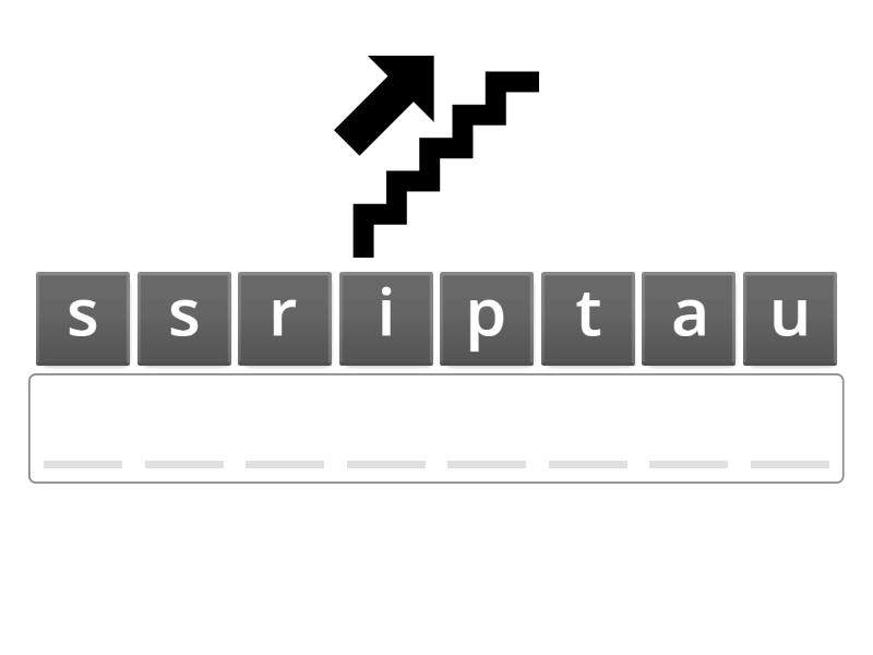 FF1 Unit 8 - Anagram