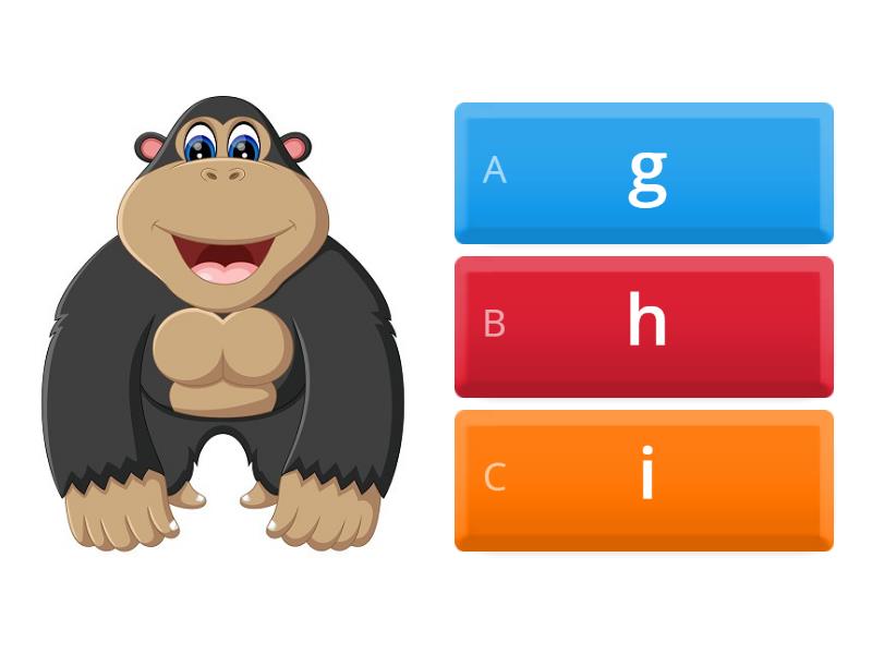 Grade 1_Letter GHI - Quiz