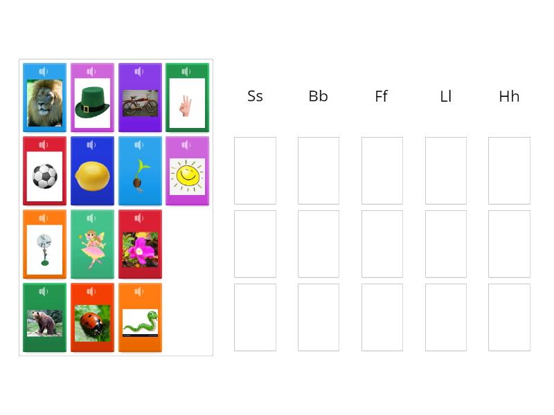 h,b,f,l,s group sort - Sắp xếp nhóm
