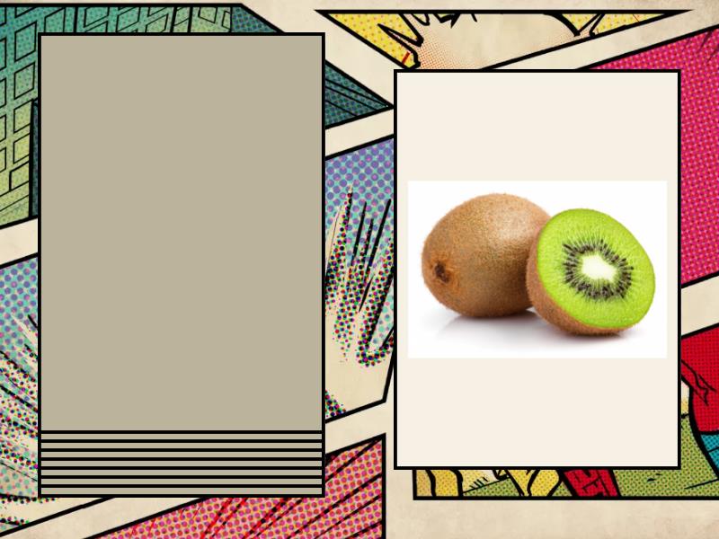 FRUTAS - Speaking cards