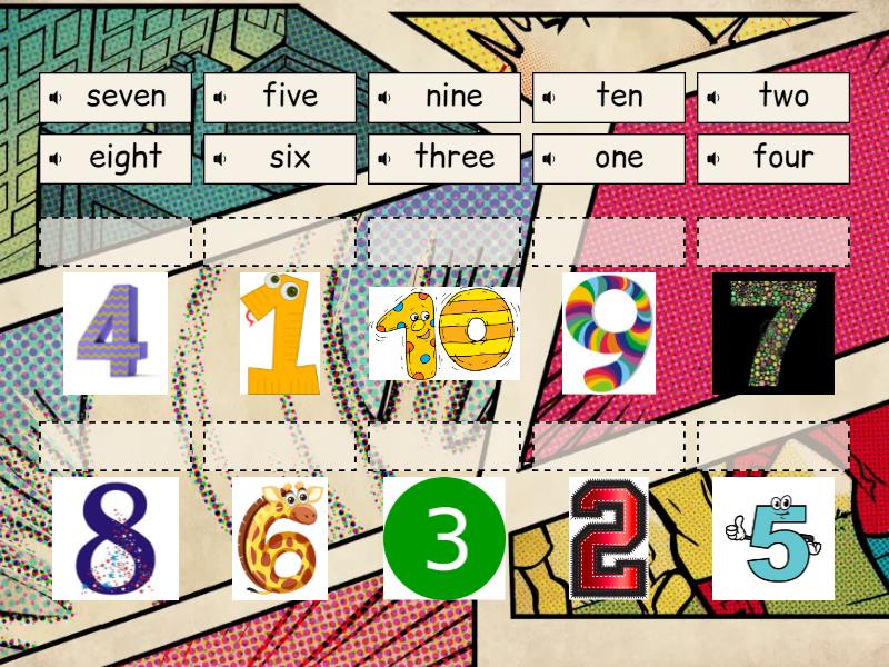 numbers - Match up
