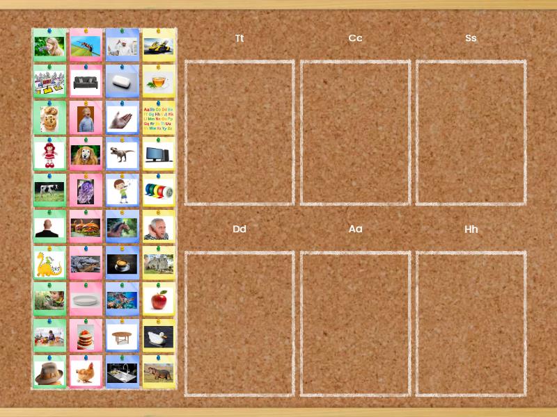 DDT2-Unit 5-Phonics-Aa&Review - Group sort