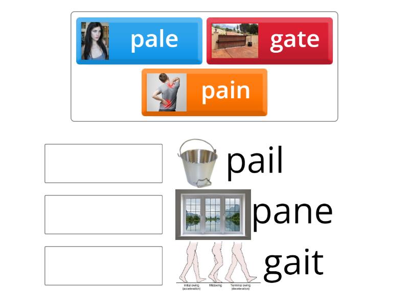 homophones - Match up
