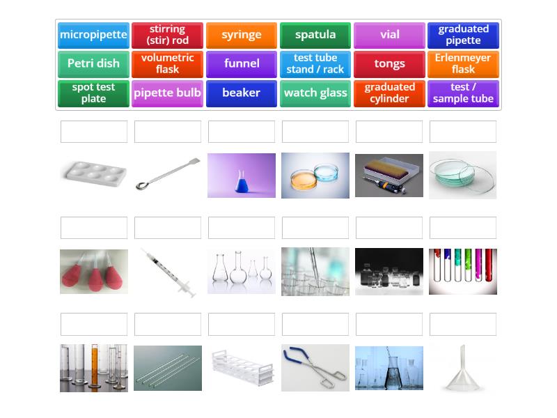 Medical Laboratory Tools - Match up