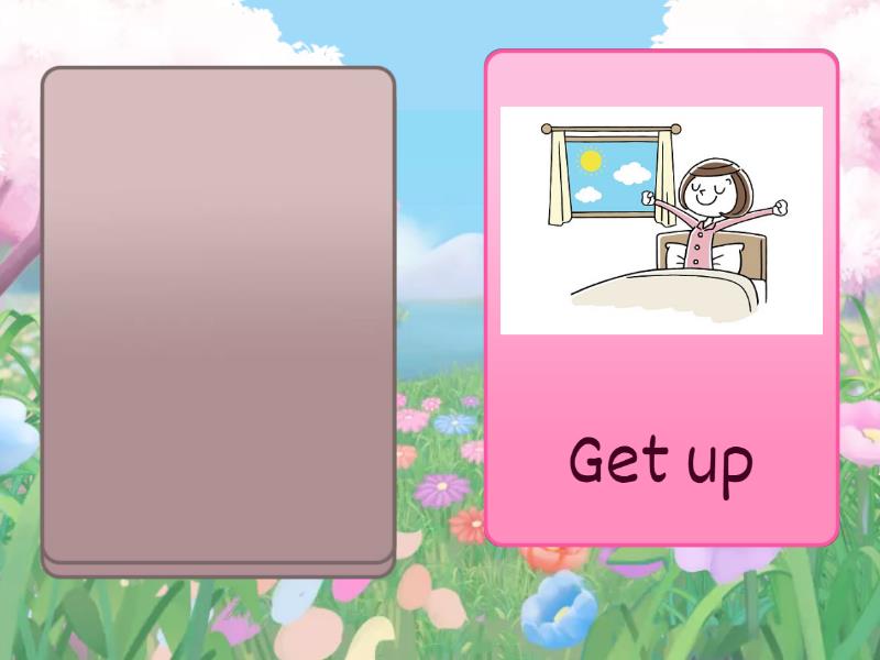 Daily routine - Speaking cards