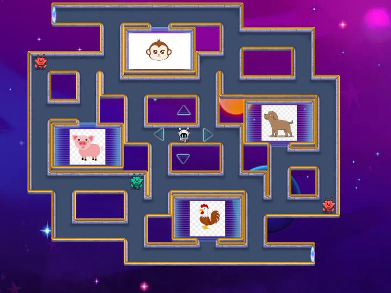 Y1-twelve zodiac animals - Maze chase