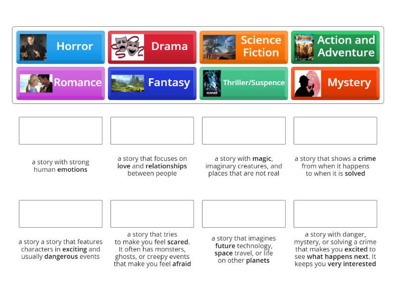 Match the Genres! - Match up