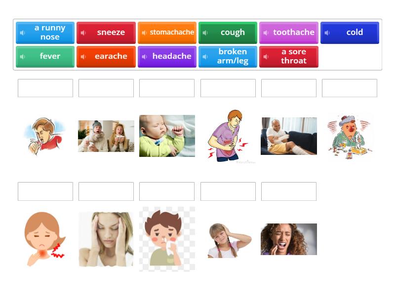 Health problems - Match up