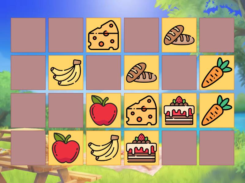 Picnic! - Memory - Matching pairs