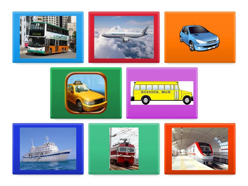 transportation - Flip tiles