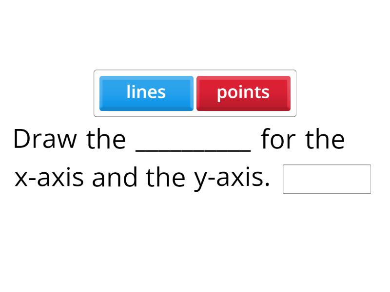 Line Graph - Complete the sentence
