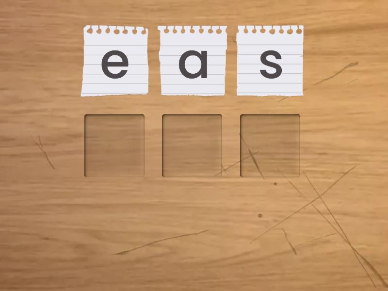 Phonics 12 - Anagram