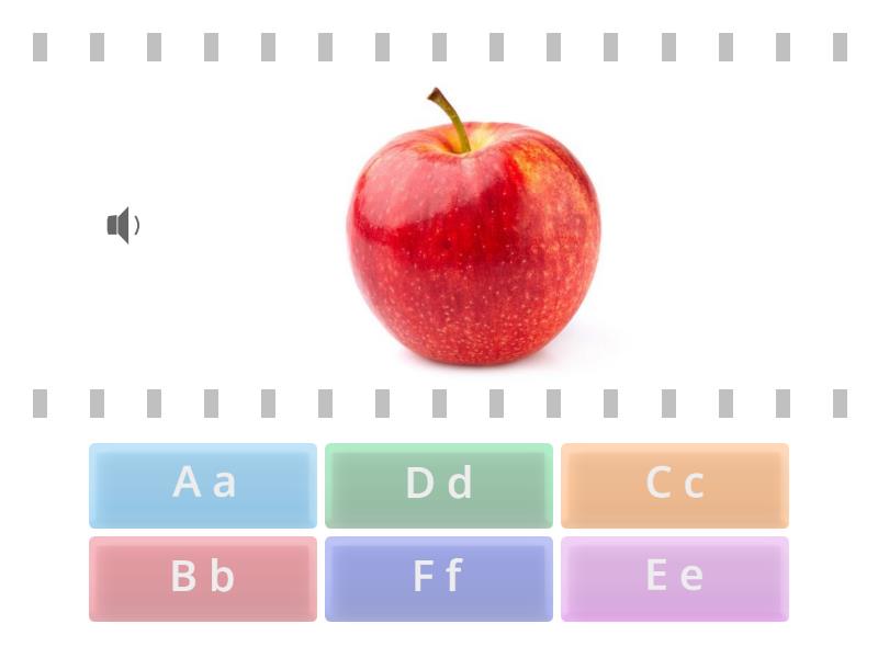 AS1 ABC words Aa-Ff (6 letters) - Find the match