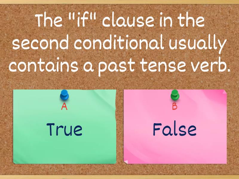 Second Conditional CCQS - Quiz