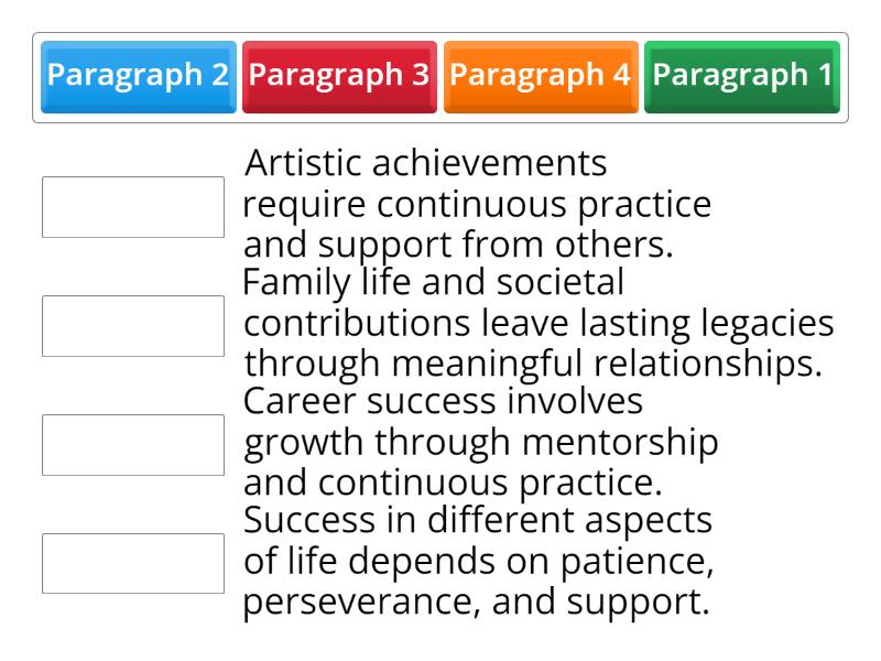 Reading For Gist C1 1 Match Up