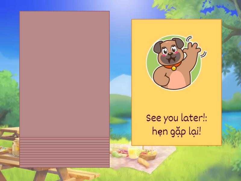 D1: GREETINGS (3) - Speaking cards