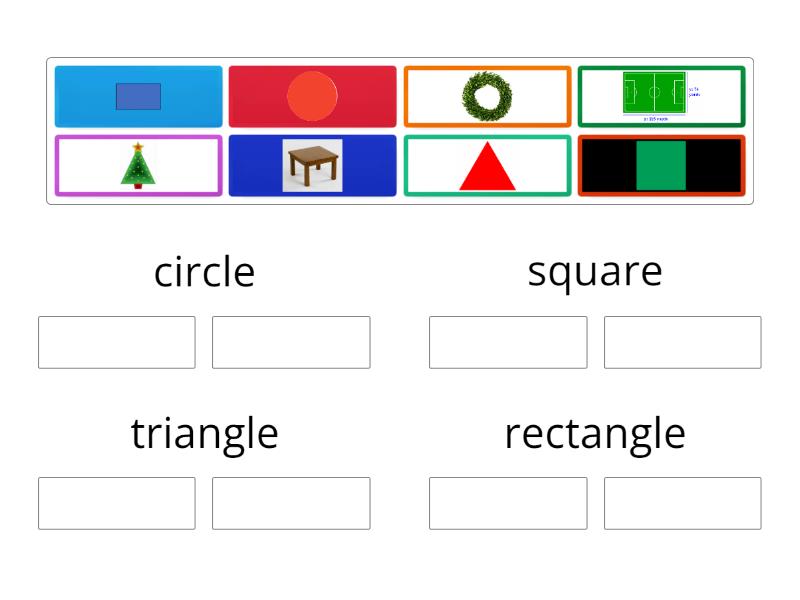 2D Shapes - Group sort