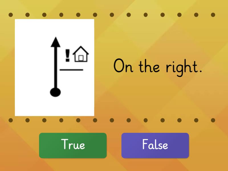 Directions - True/False - True or false
