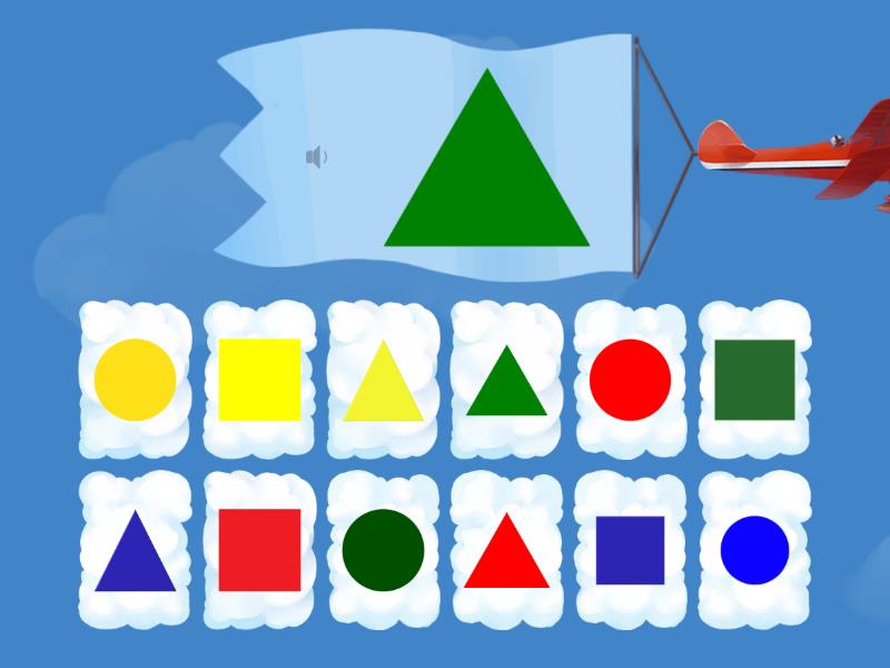 Shape matching games - Find the match