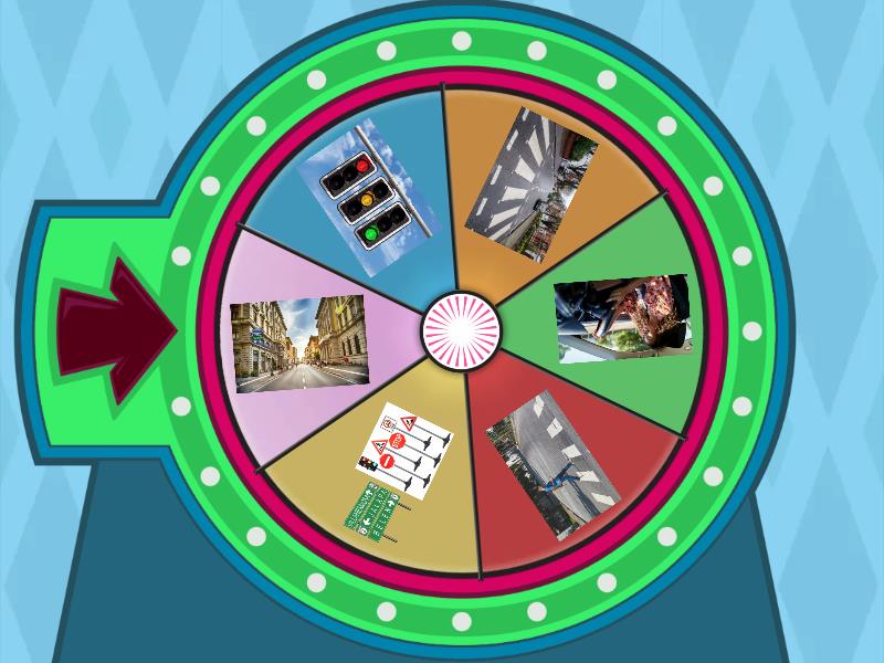 traffic signs - Spin the wheel