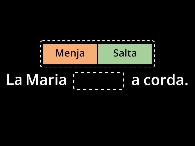 Escull el verb correcte - Complete the sentence