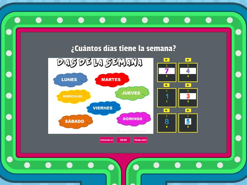 Conociendo el calendario del año - Concurso de preguntas