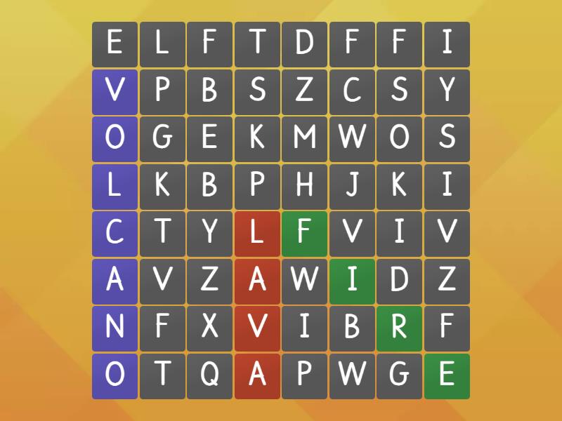 fire word search - Wordsearch