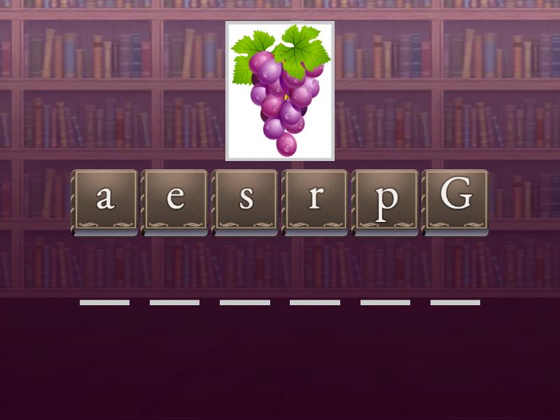 Words Begin with G - Anagram