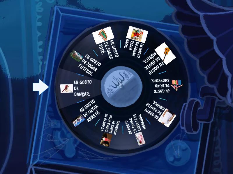 PEDRO CALDEIRA - TREINO DE FRASES - Spin the wheel