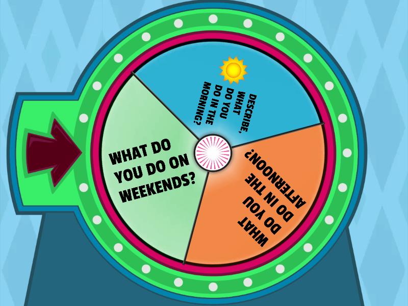 DAILY ROUTINES - Random wheel