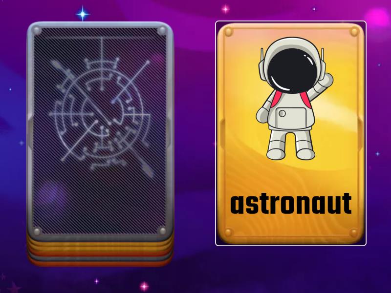 Space - Speaking cards