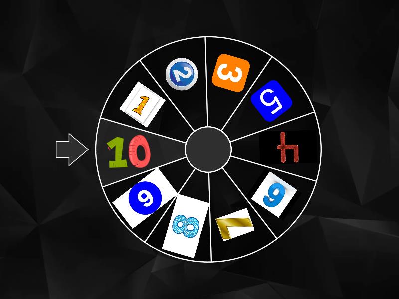 Numbers - Spin the wheel